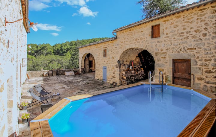 Beautiful Home In Banne - Les Vans