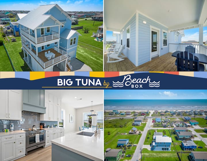 Grand Beach House Close To The Beach - Galveston, TX