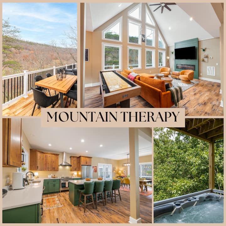 Luxe Lodge Designer Decorated Hot Tub Slope Views - Massanutten, VA
