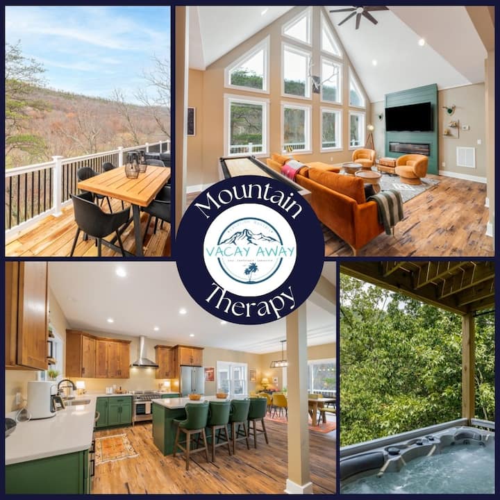 Luxe Lodge Designer Decorated Hot Tub Slope Views - Massanutten, VA