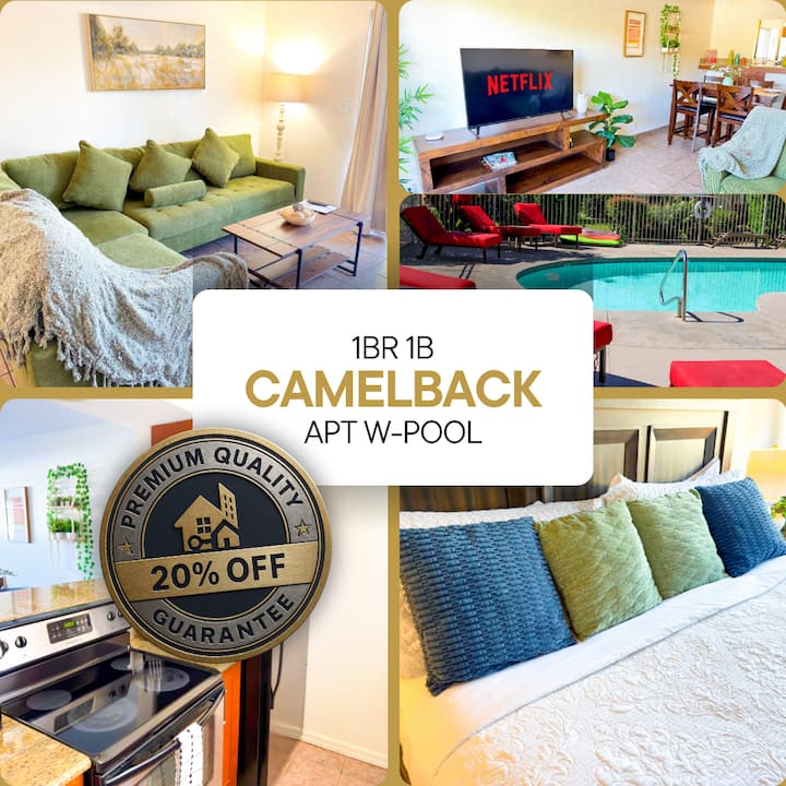 Comfy Groundfloor/walkable 1br 1b Near Mall & Bar - Scottsdale, AZ