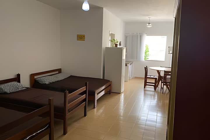 Studio Lateral 100 Mts Enseada/guarujá - Guarujá