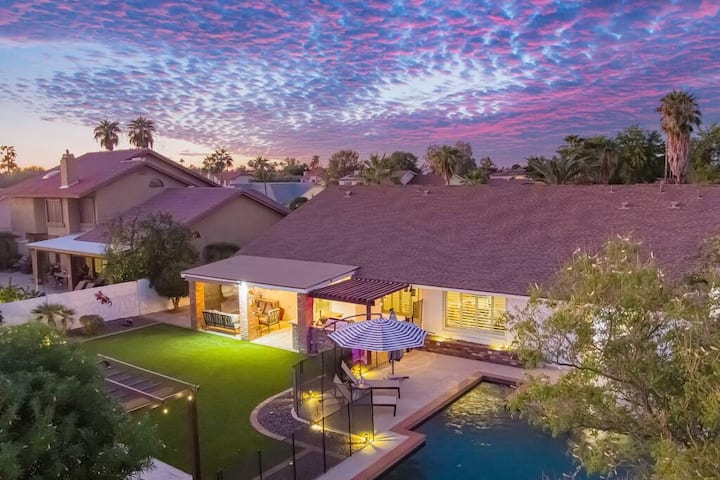 Family Escape W/ Spa, Pool And Fire Pit - Phoenix, AZ