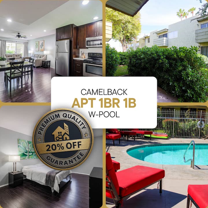 Beautiful 1br Condo With Pool Next To Mall & Bars - Scottsdale, AZ