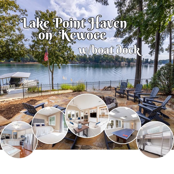 Lake Point Haven With Dock - Walhalla, SC