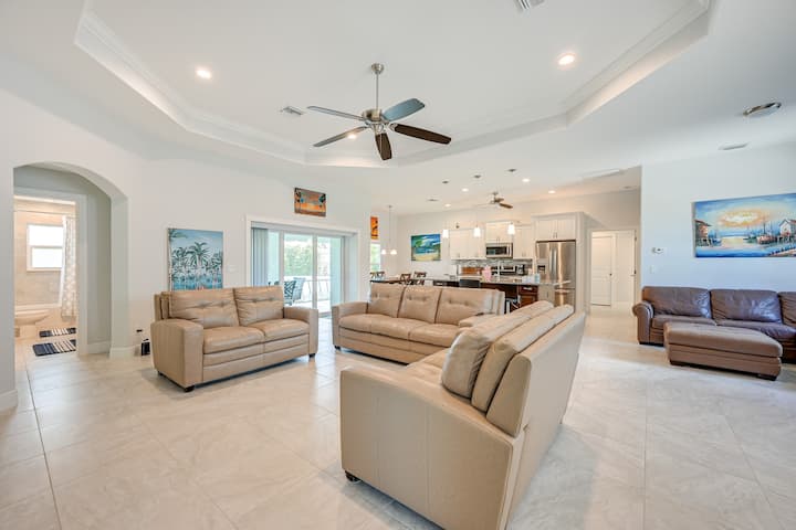 Marco Island Home W/ Heated Pool + Screened Lanai! - Marco Island, FL