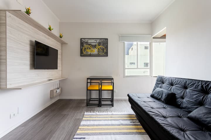 Flat Magnifico Com Garagem! - 1308 - Liberdade