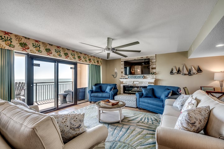 Stunning Ocean View-pools+hot Tub-the Island 1214 - Myrtle Beach, SC