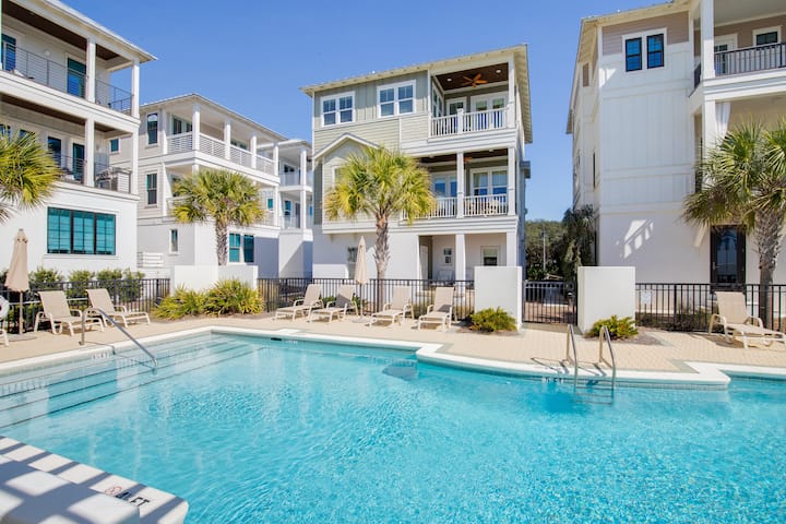 "Catch Some Rays" New Reno! Fab Inlet Beach Home, - Rosemary Beach, FL