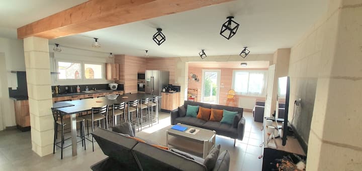 Le Marsiluga Maison 12 Pers à 6 Min Du Puy Du Fou - Les Epesses