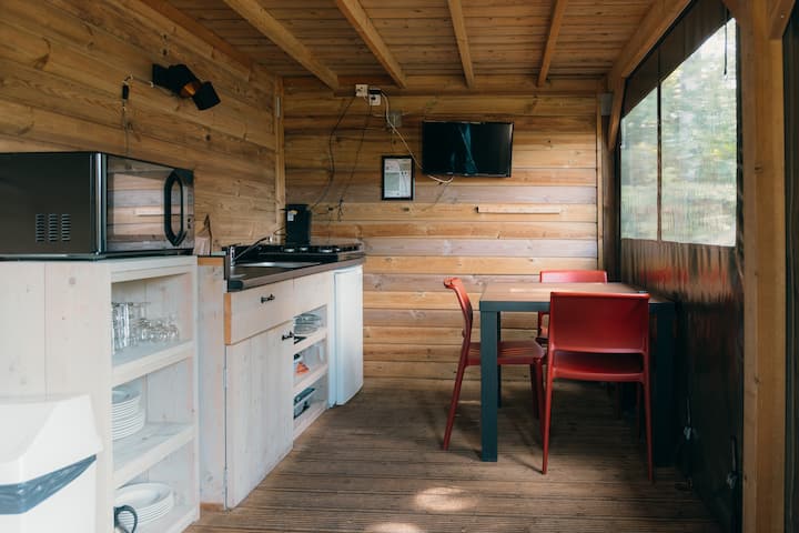 Cozy Safari Cottage | 4 People | Private Bathroom - Raalte