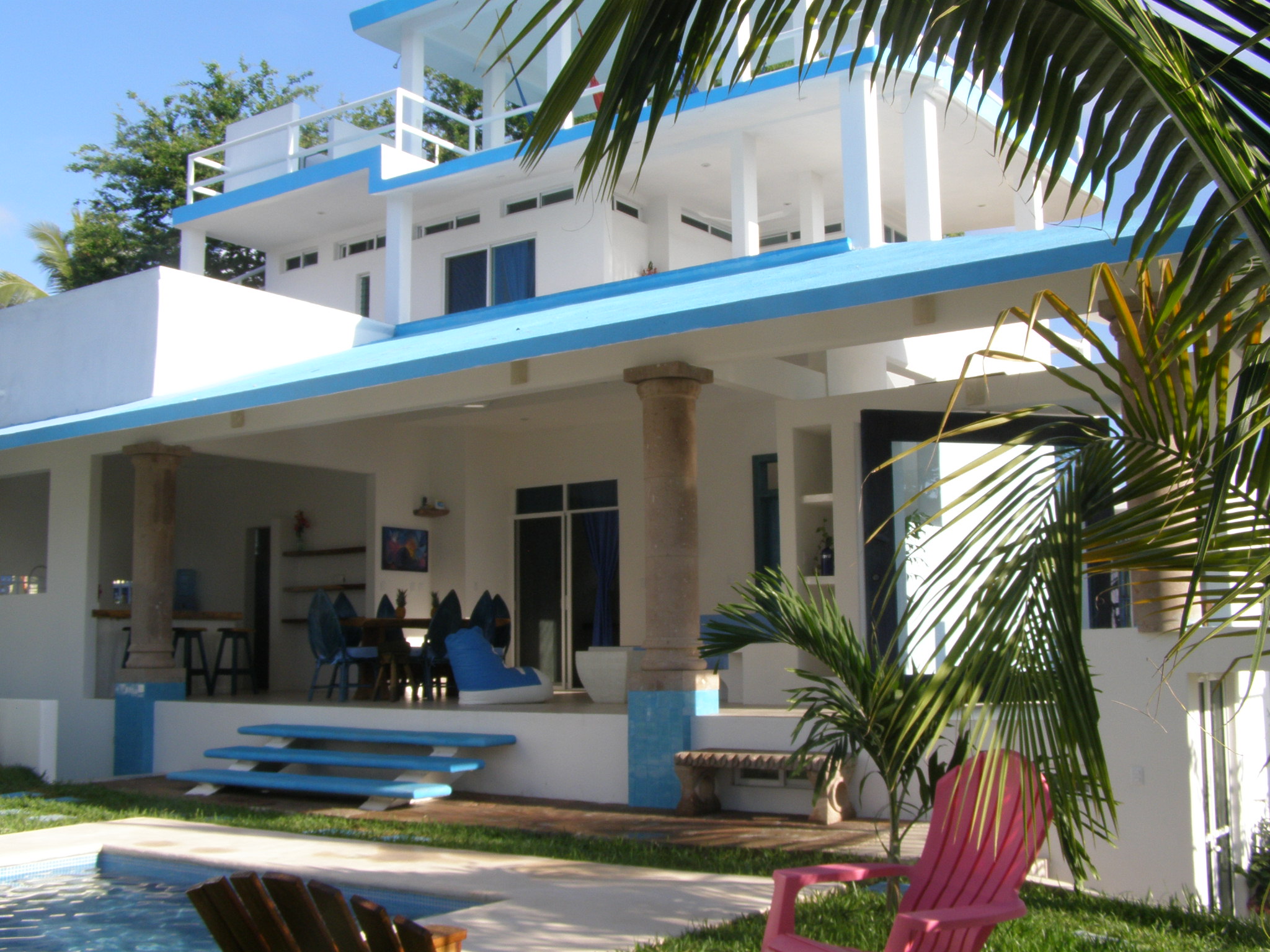 CASA MOCHA BLUE NEXT TO THE BEACH - Casas en renta en Brisas de ...