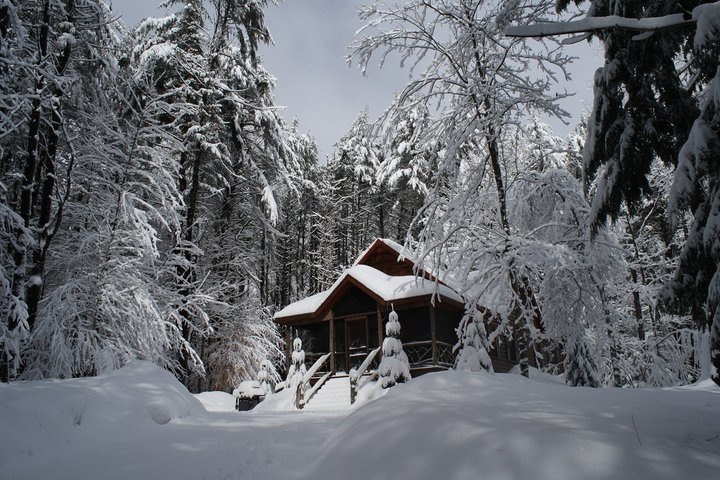 Bear Cabin at Camp Garoga Superior Quality HOT TUB - Cabins for Rent in ...