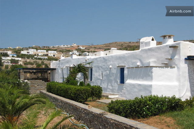 Paros-Greece : Large cycladic house in Paros