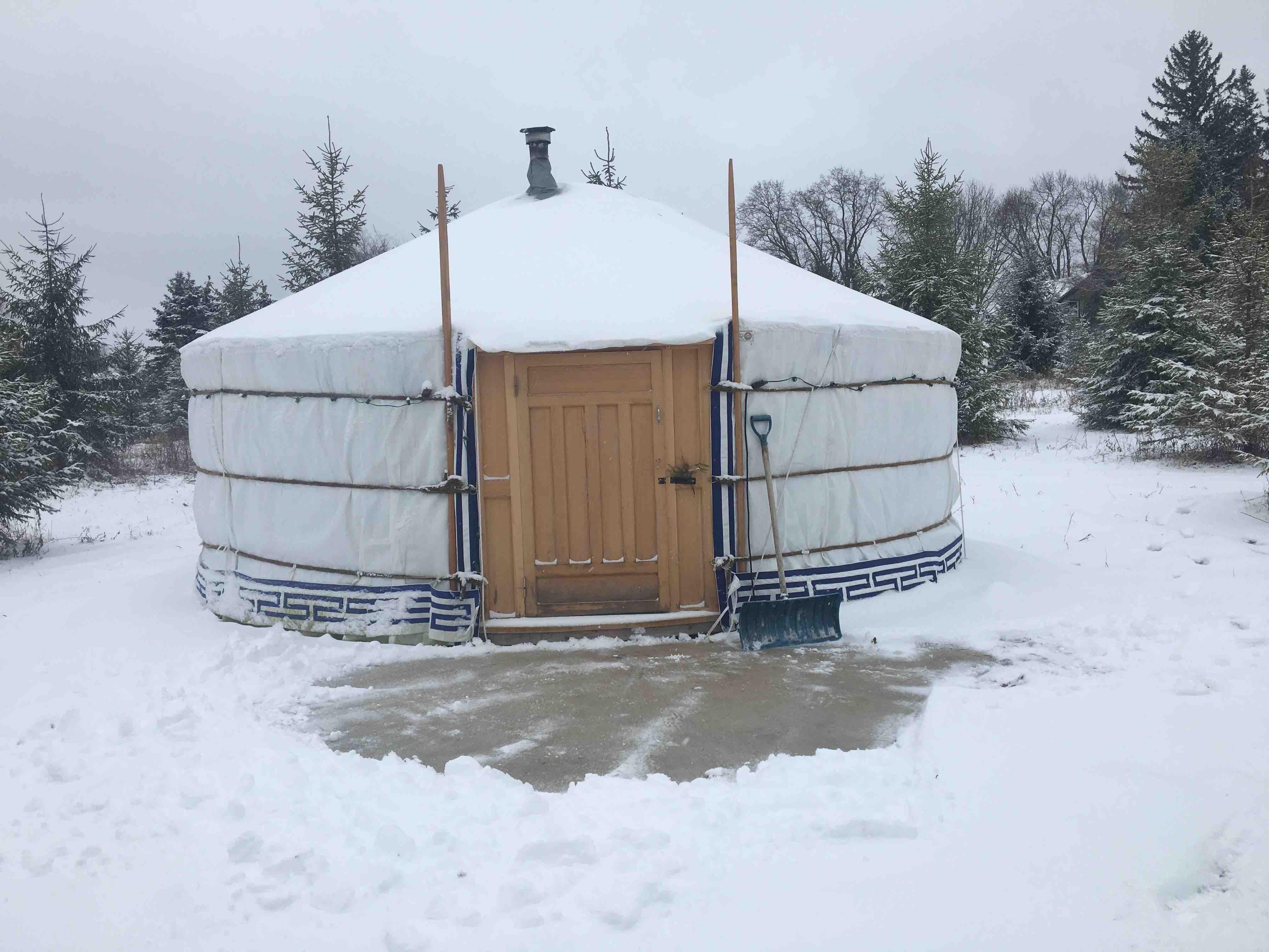 Natural Mongolian Yurt on 200 acre Biodynamic farm - Yurts for Rent in ...