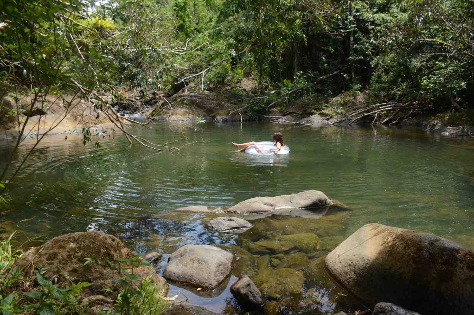Yocahú Treehouse: rustic tiny house by the river - Treehouses for Rent ...