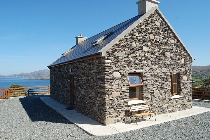 Cozy Stone Cottage with Stunning Sea View - Cottages for Rent in County ...