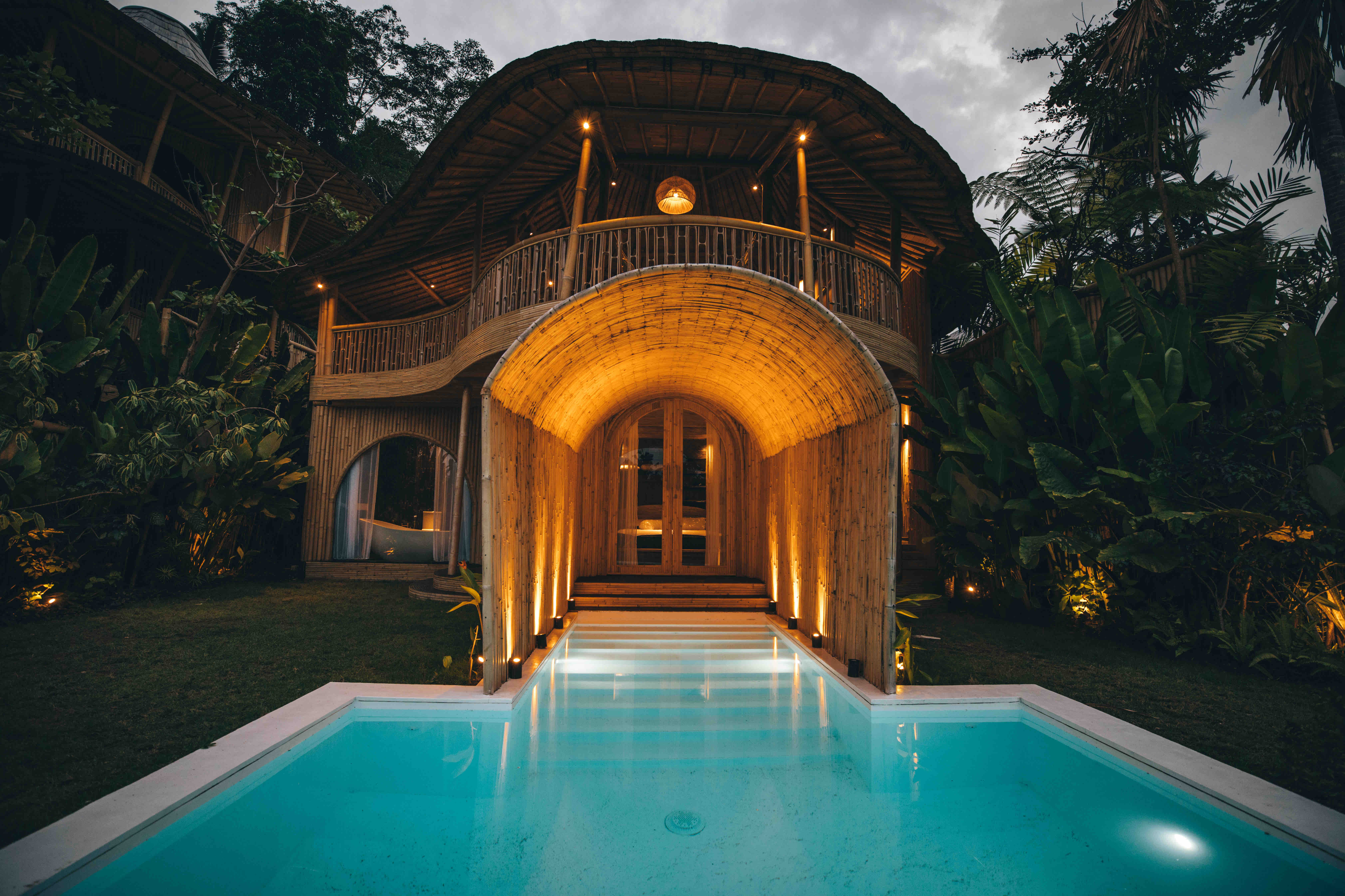 Arch - Bamboo Villa in Eco Six Bali Resort - Cabins for Rent in ...