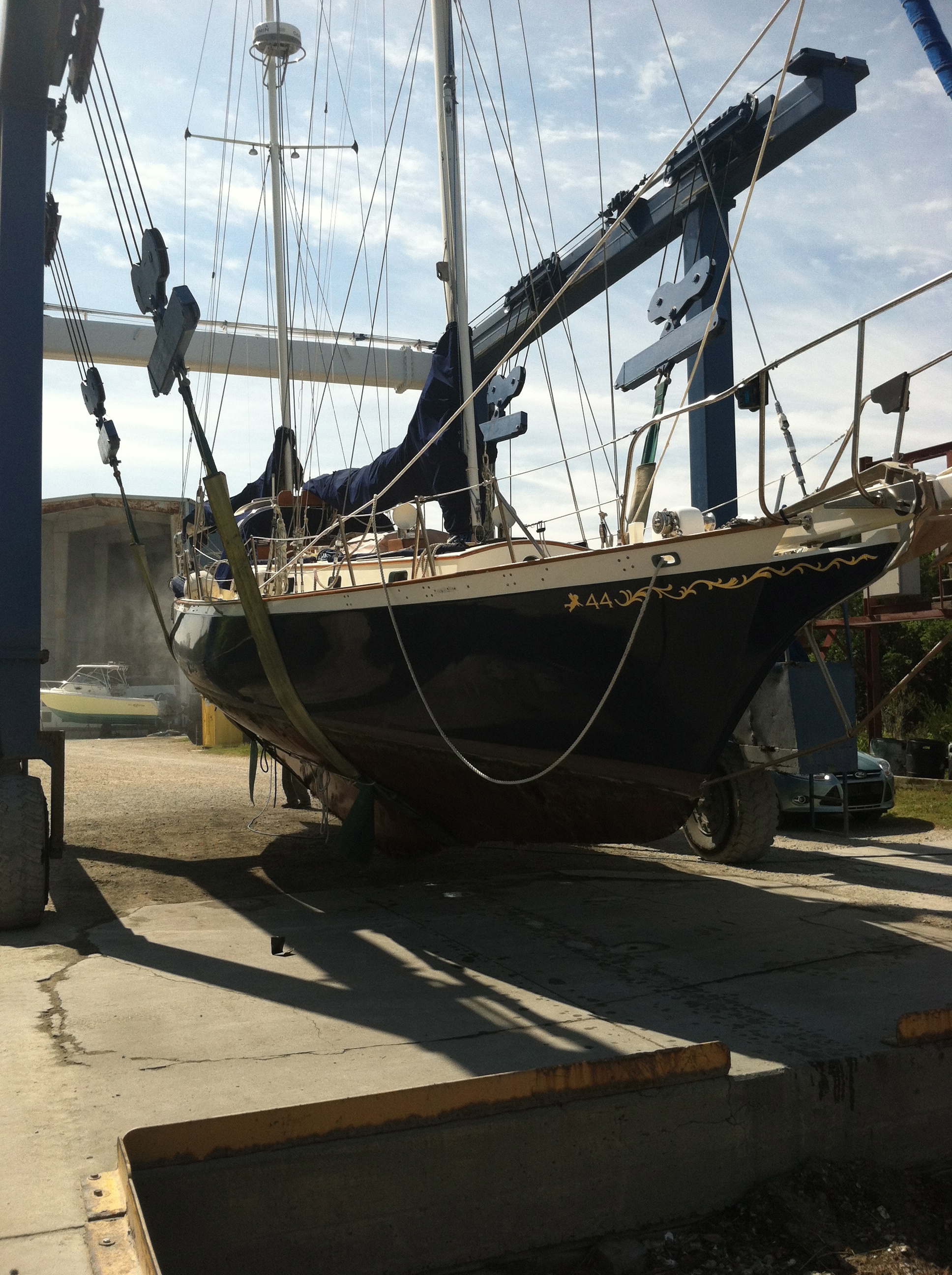 Classic design Cherubini 44 Ketch - Boats for Rent in John's Island ...