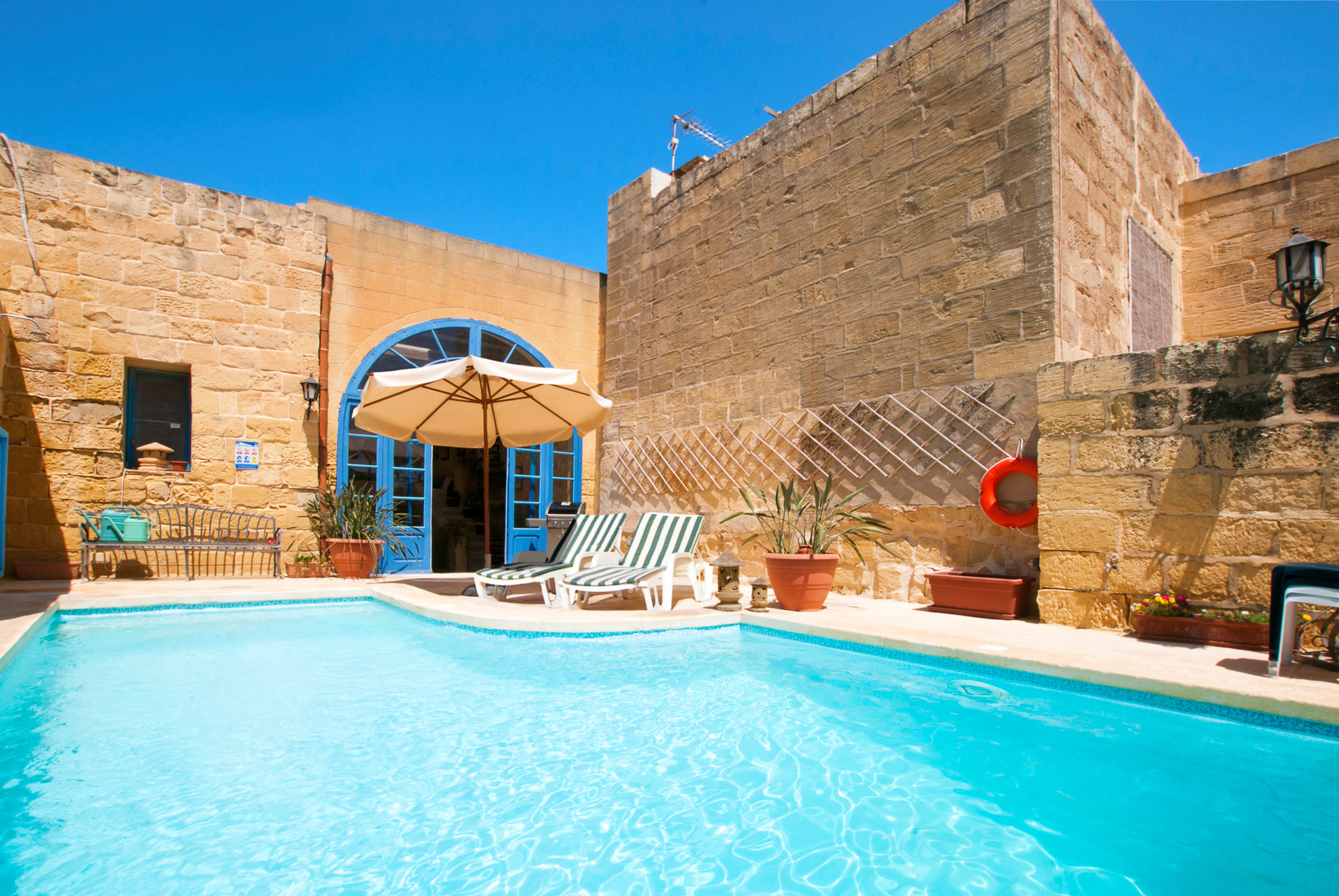 Lovely House in Gozo + private pool - Villas for Rent in L-Għarb, Malta