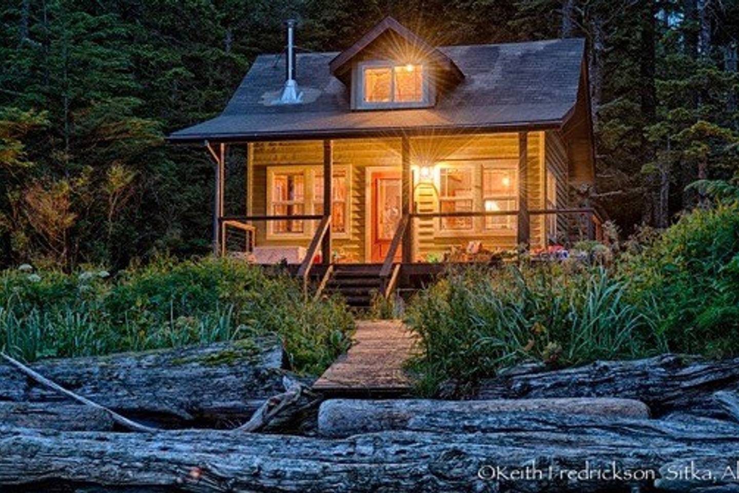 Kasiana Island kayak cabin - Cabins for Rent in Sitka, Alaska, United ...