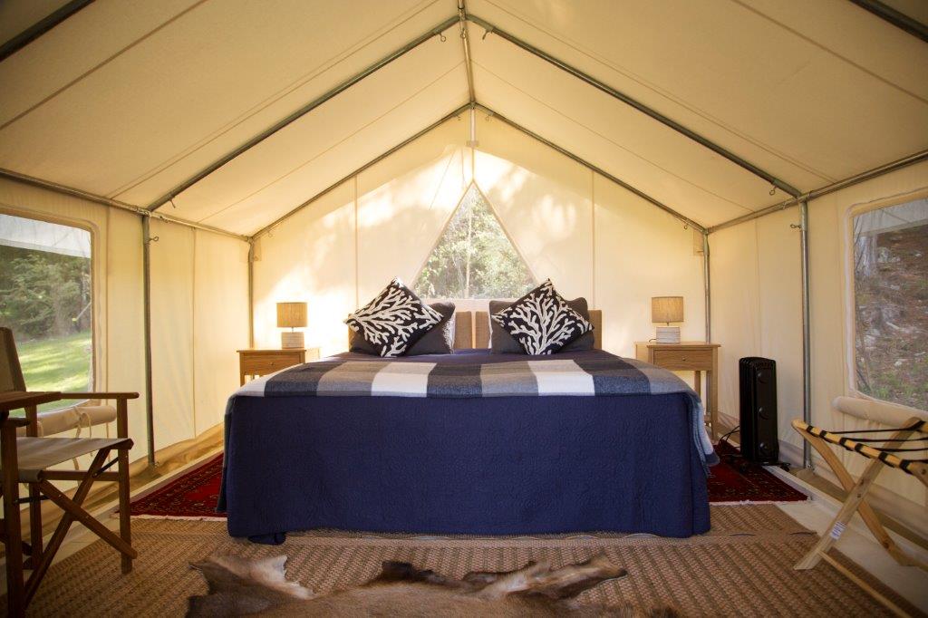 Stunning Glamping Denver Tents by the Lake - Tents for Rent in Albert ...