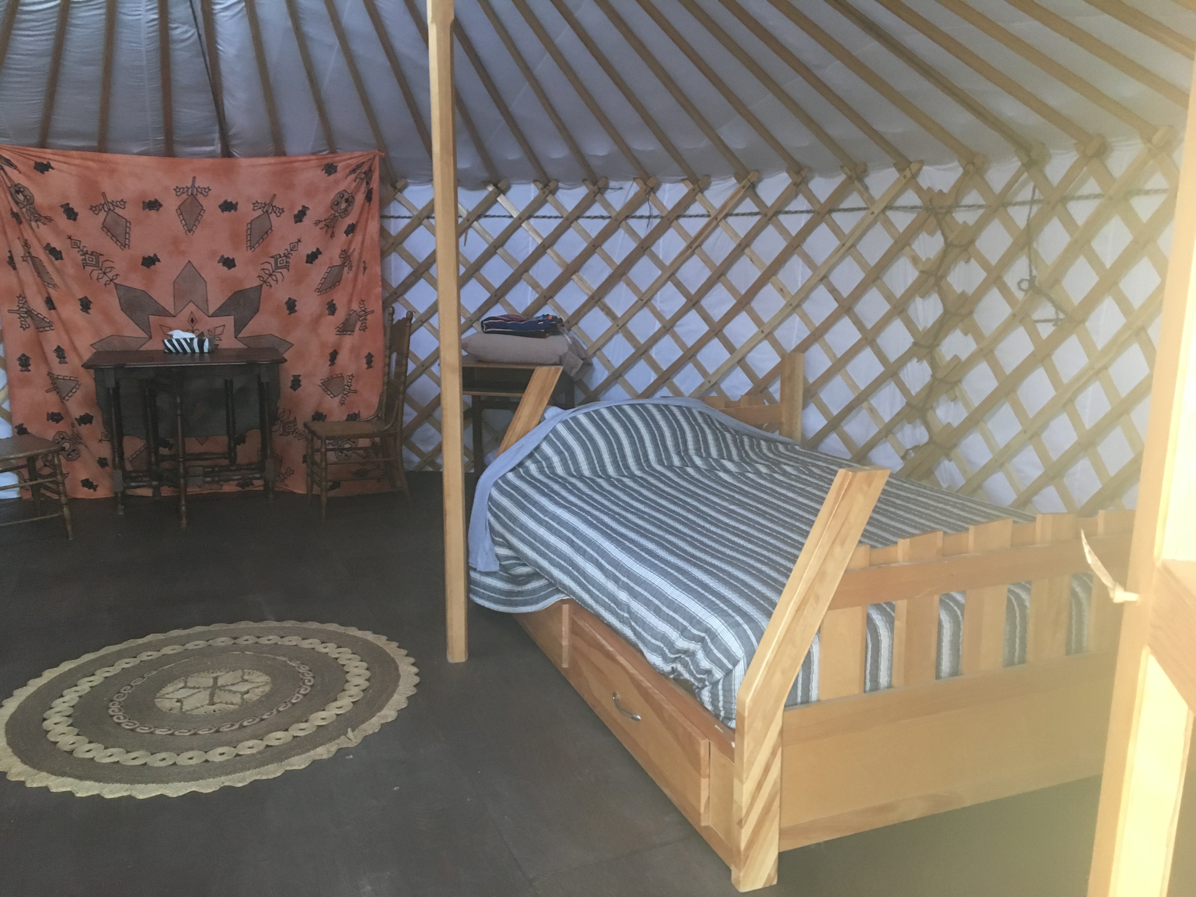 Mongolian Yurt on 200 acre Biodynamic farm - Yurts for Rent in ...