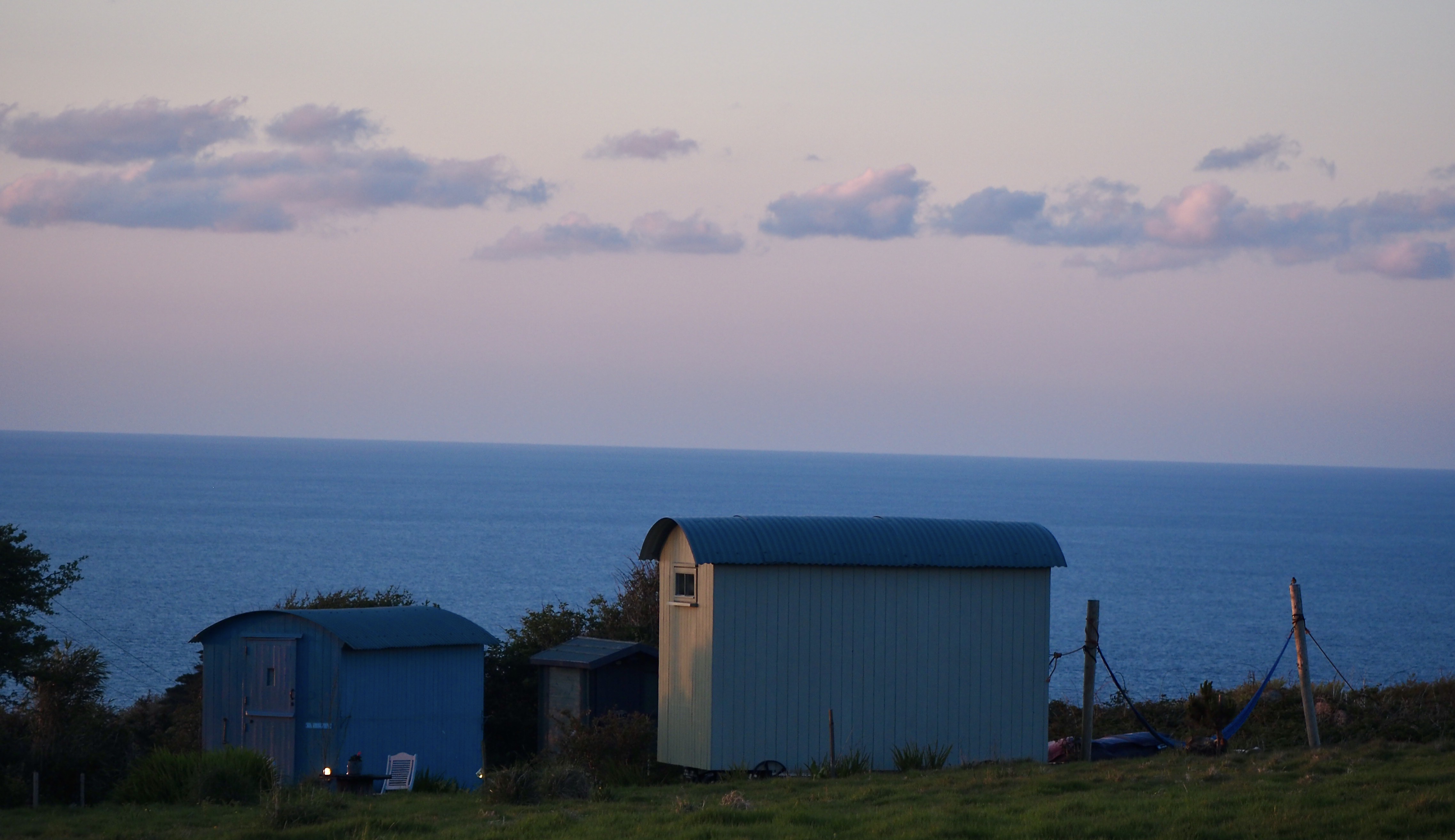Dreamy Shepherd Hut w/sea views - St.Ives Glamping - Huts for Rent in ...