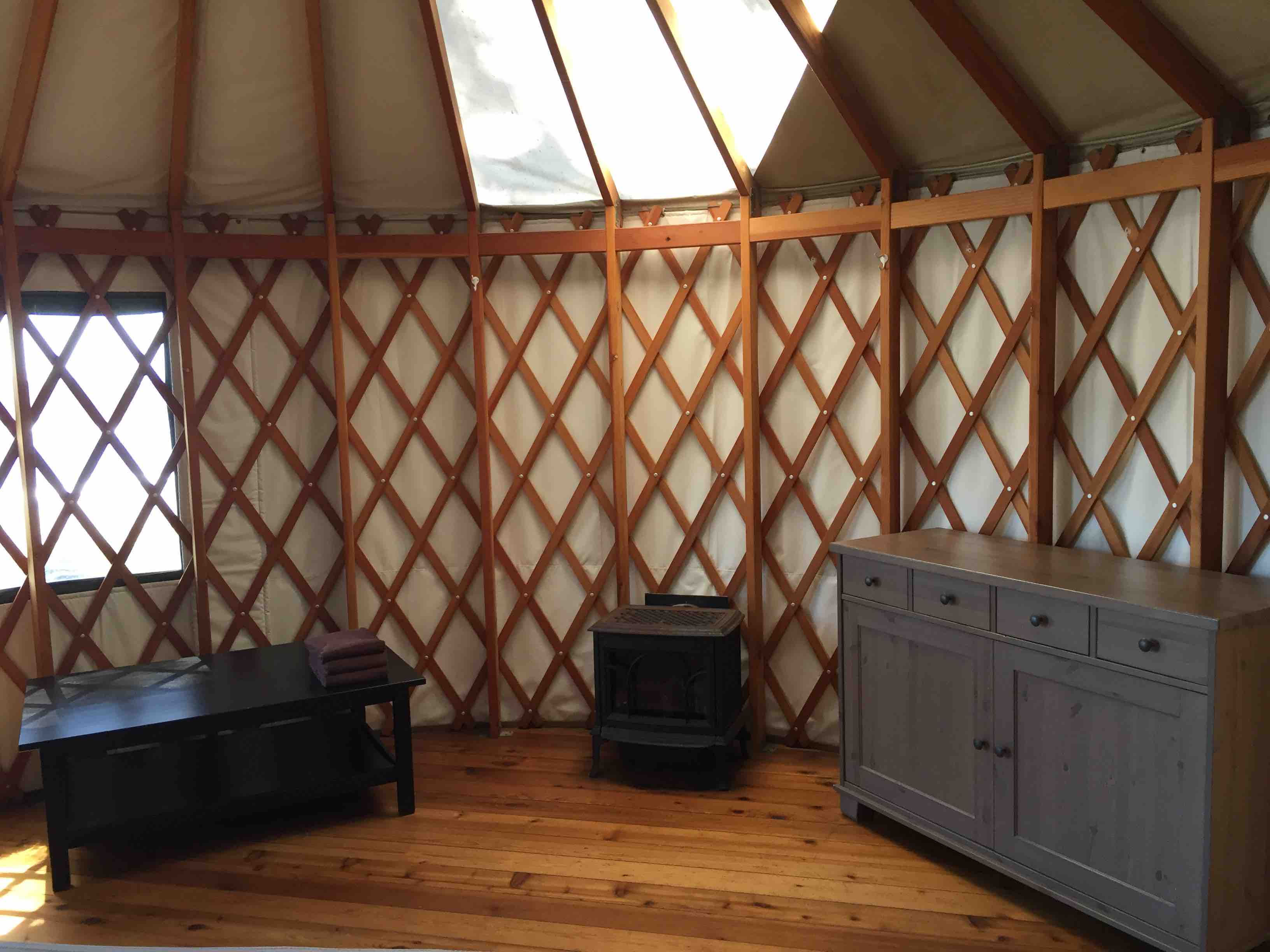 12. Small Ocean Front Yurt - Yurts for Rent in Ucluelet, British ...