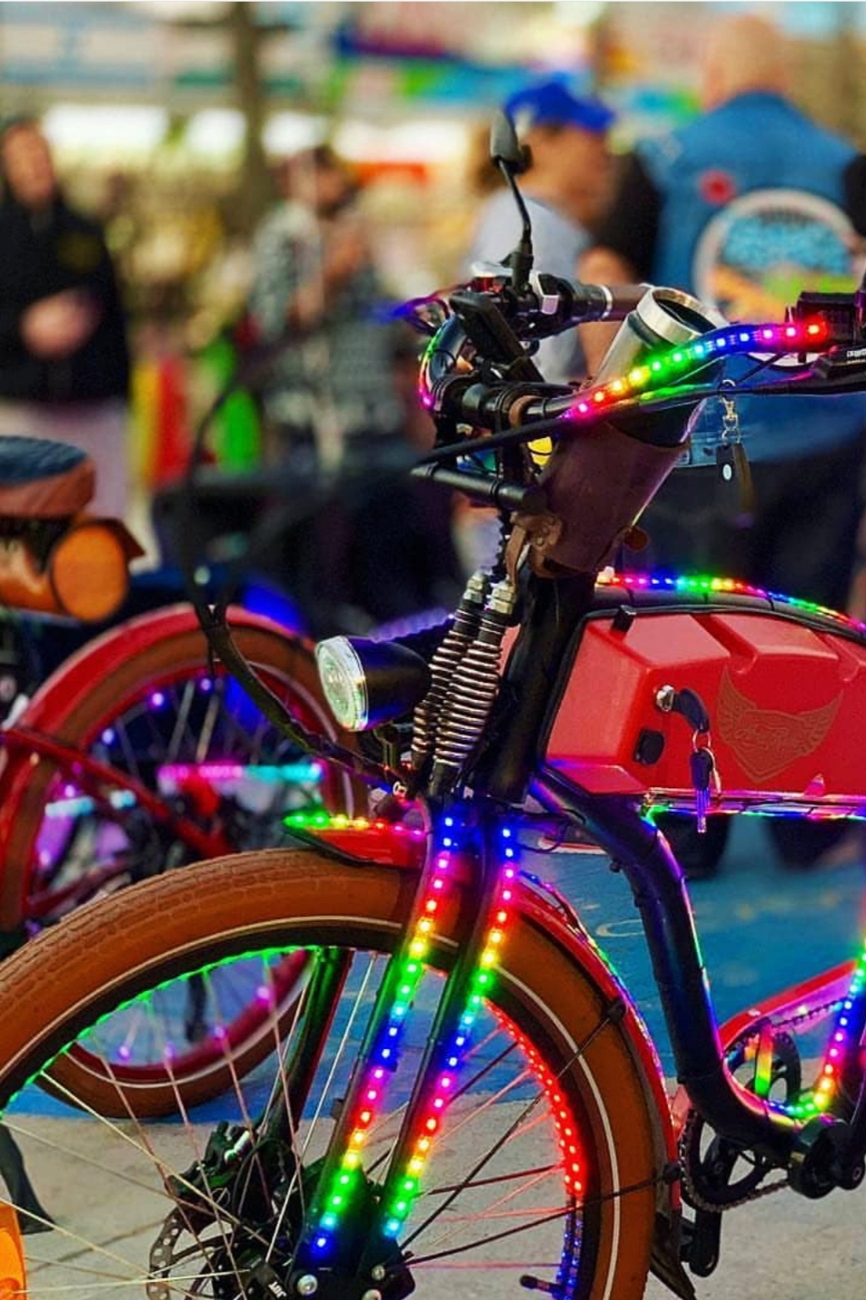 The Venice Electric Light Bike Parade - Airbnb