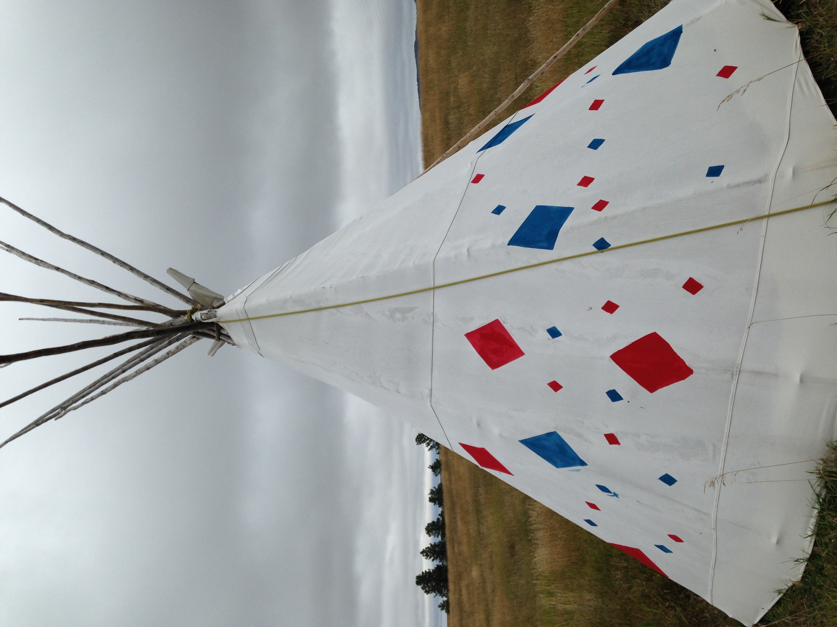 Crazy Horse (14' tipi) - Tipis for Rent in Devils Tower, Wyoming ...
