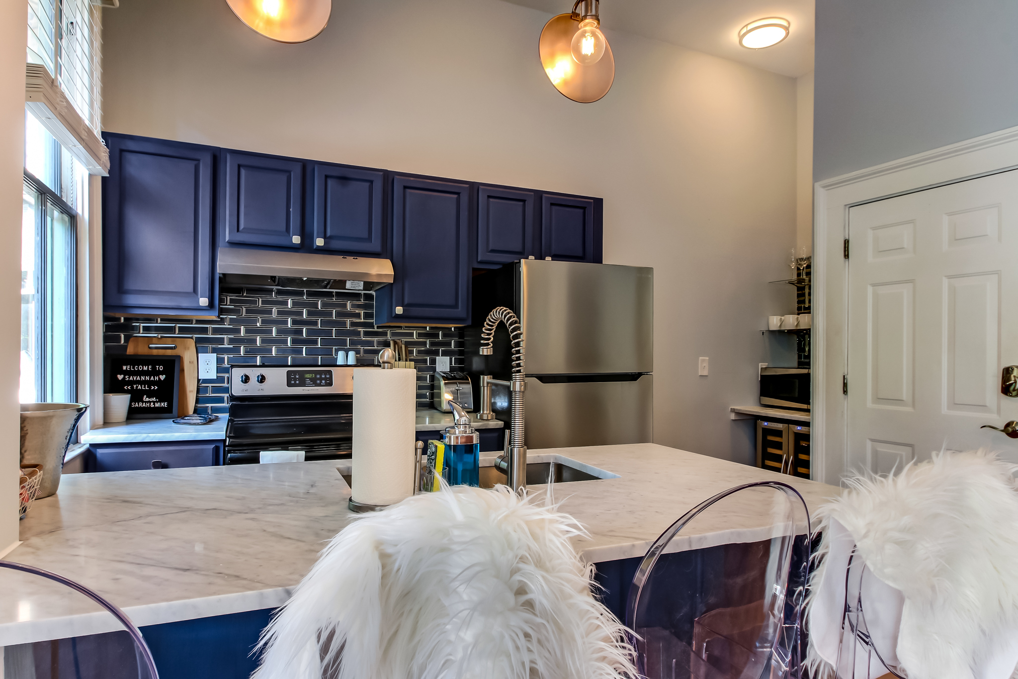 Renovated Condo in Victorian Row House By Forsyth - Condominiums for ...