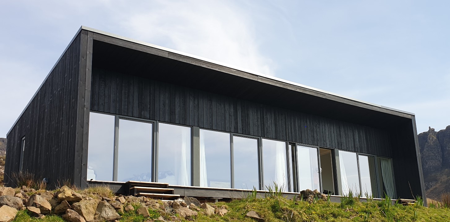 Modern home with stunning views on Isle of Eigg - Houses for Rent in ...