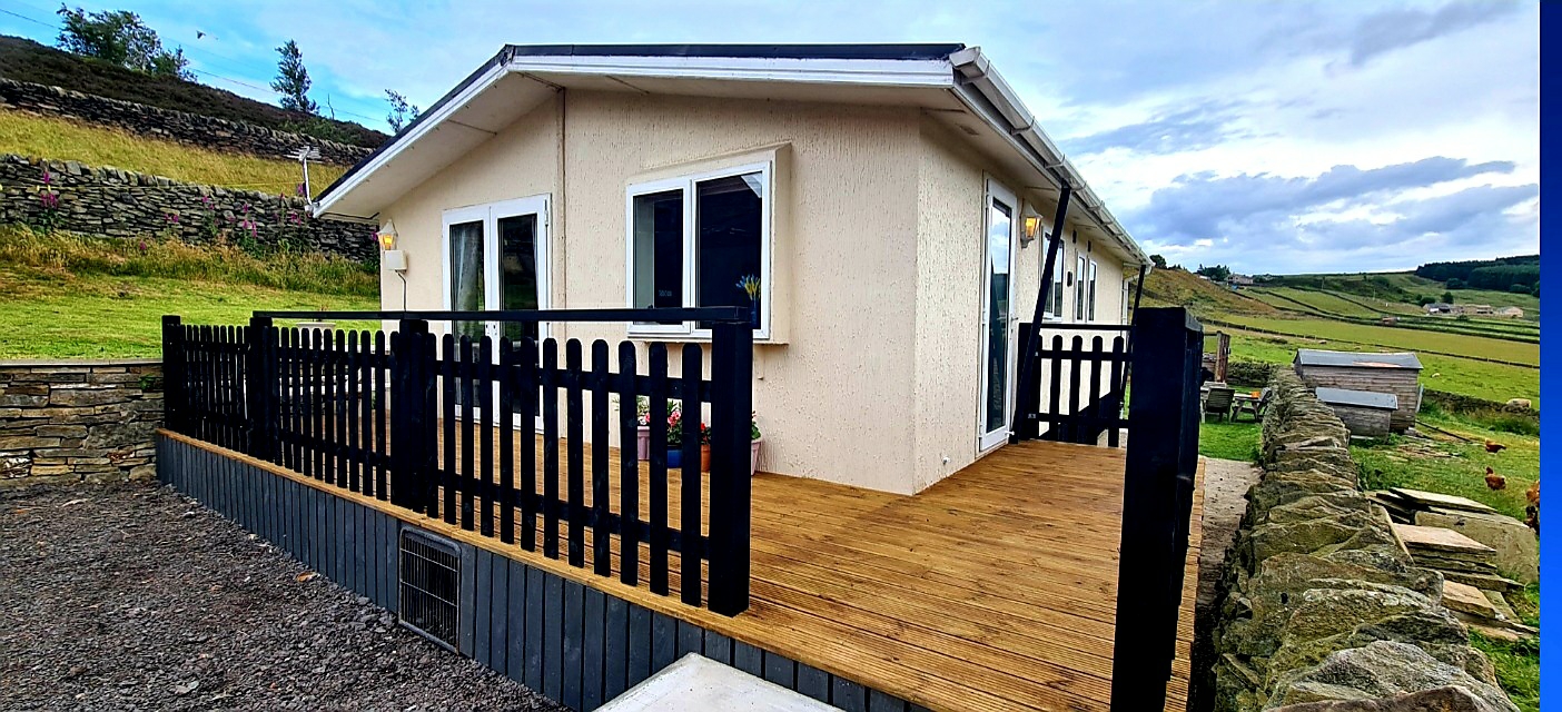 Cozy rural lodge, amazing views close to Holmfirth - Guesthouses for ...