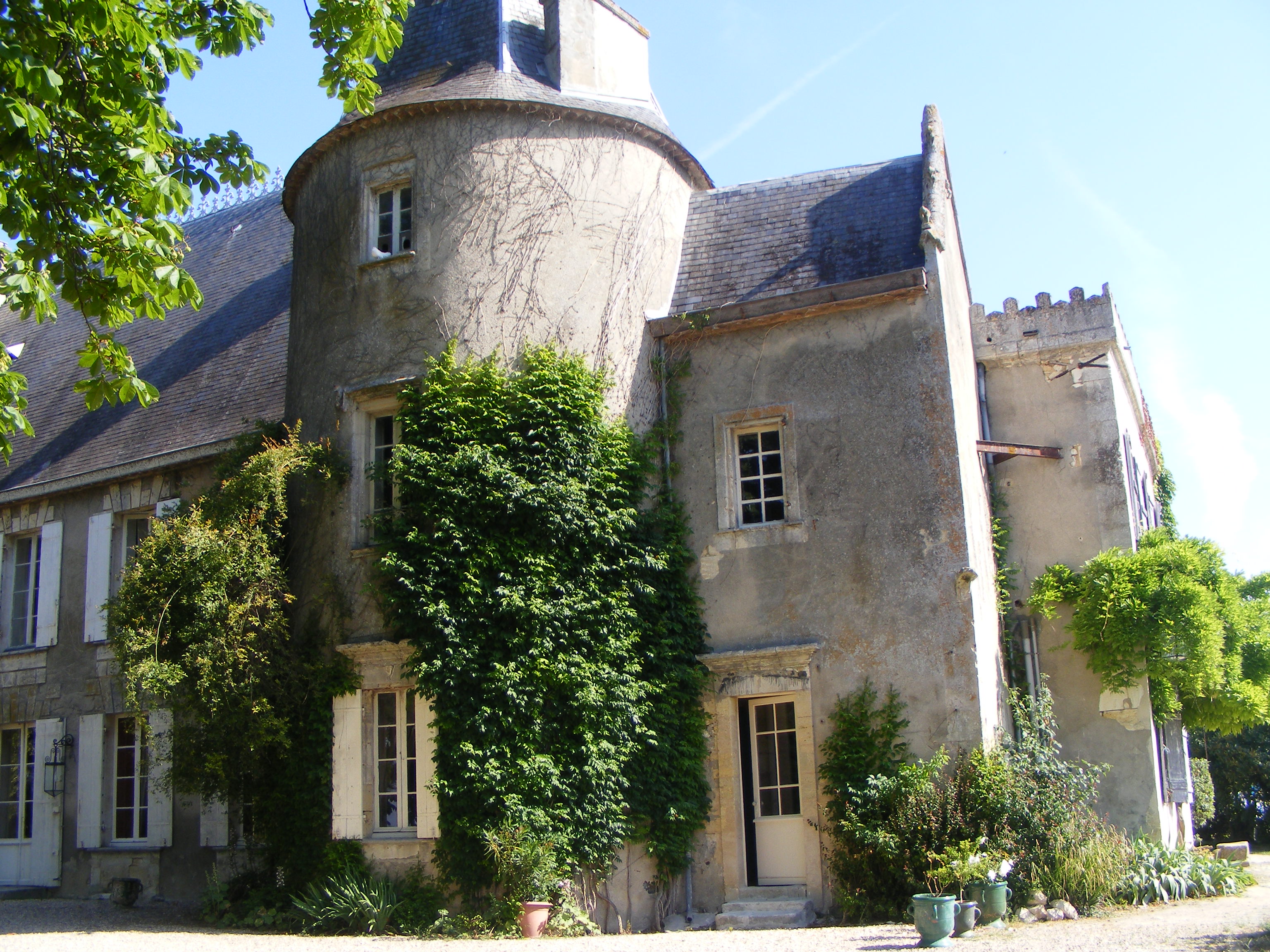 La chambre de la Tour - Châteaux à louer à Lugon-et-l'Île-du-Carnay ...