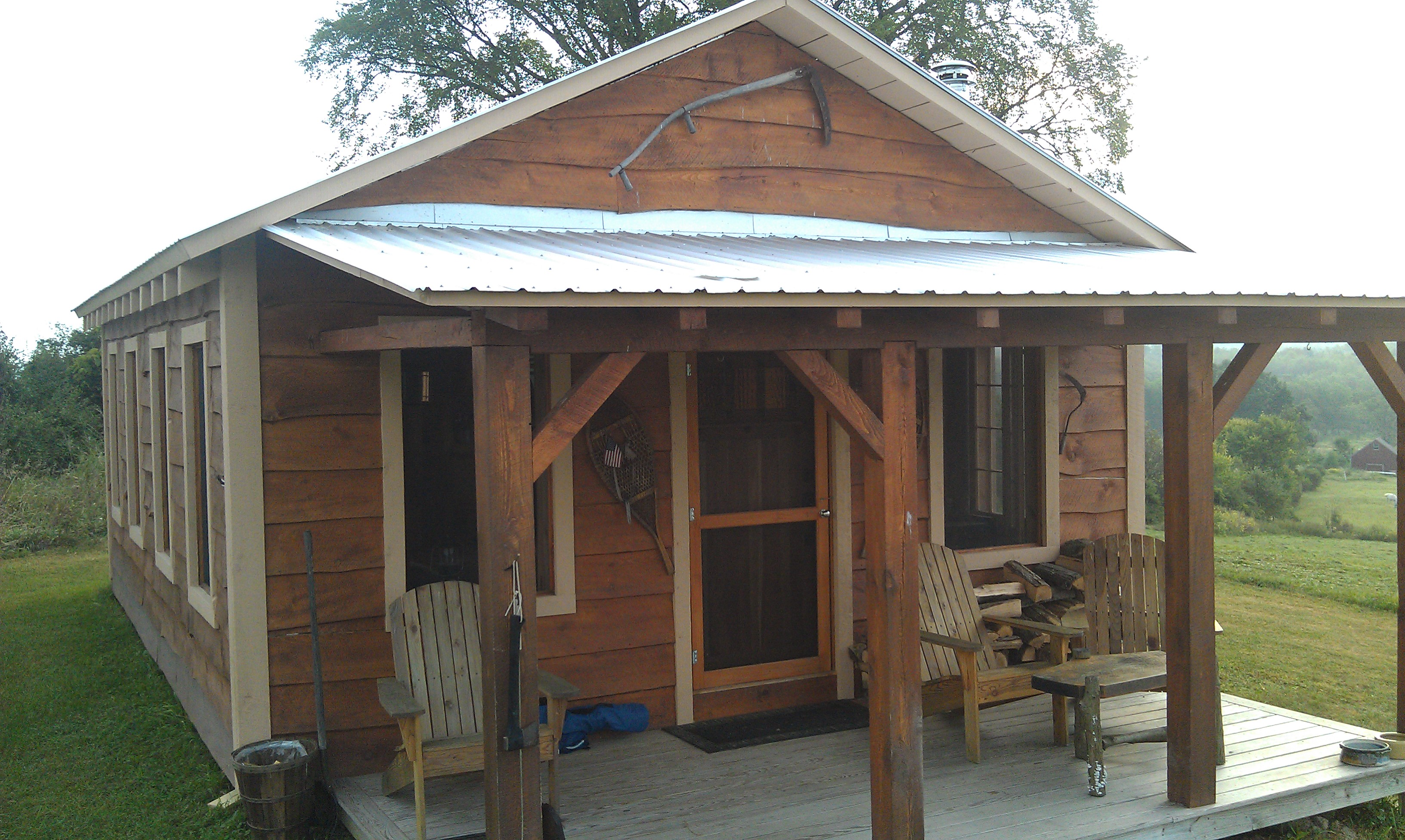 Post & Beam cabin on the hill - Cabins for Rent in Gansevoort, New York ...