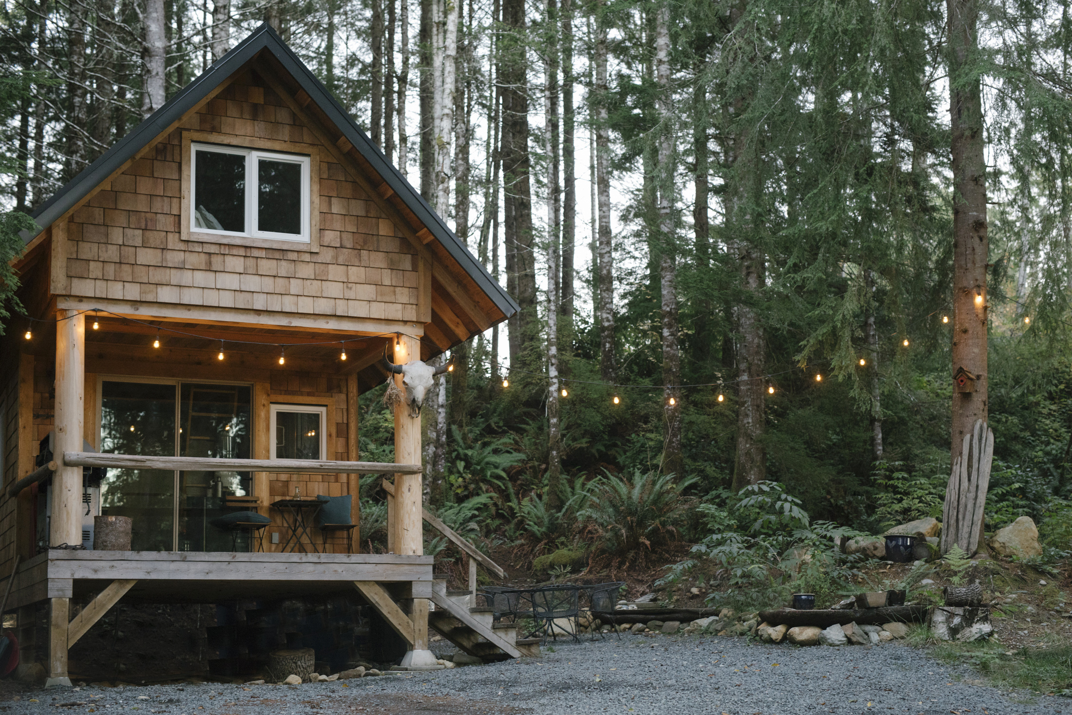 Rustic West Coast Cabin - Cottages for Rent in Jordan River, British ...