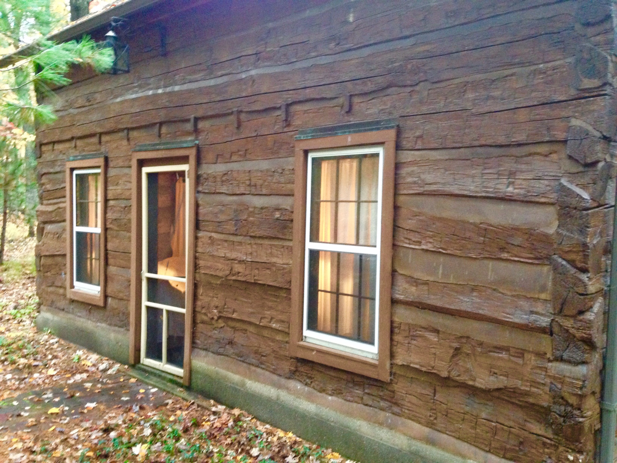 1830's Log Cabin in the Woods - Cabins for Rent in Brohman, Michigan ...