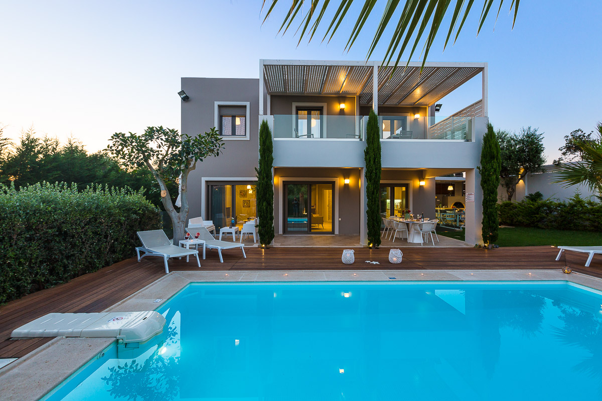 Vasia Villa, modern paradise! - Villas for Rent in Pigi, Crete, Greece ...