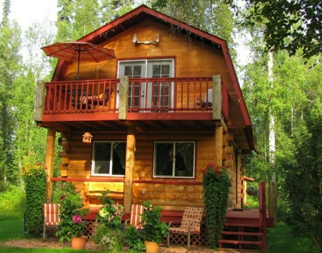 LOG CABIN ON THE RIVER! Sleeps 4*Alaskan ADVENTURE - Cabins for Rent in ...