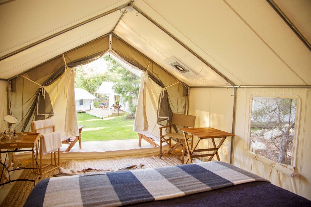 Stunning Glamping Denver Tents by the Lake - Tents for Rent in Albert ...