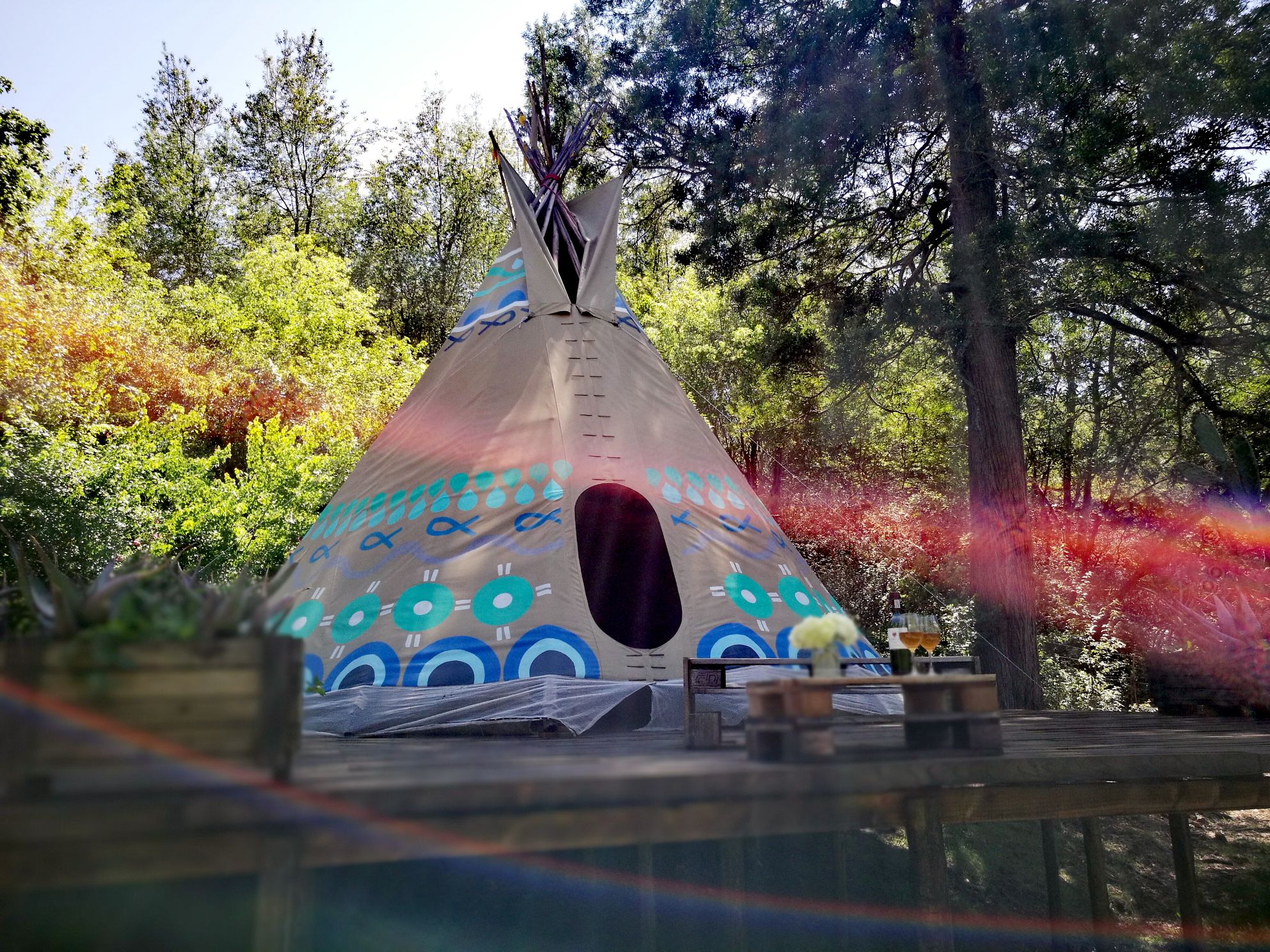 Magical Teepee Experience! "Water" 4/4 - Tipis for Rent in Hogsback ...