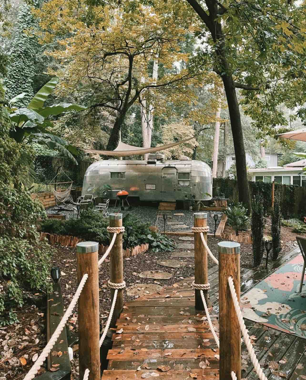 Tropical Airstream Oasis with pool/hot tub & sauna - Campers/RVs for ...