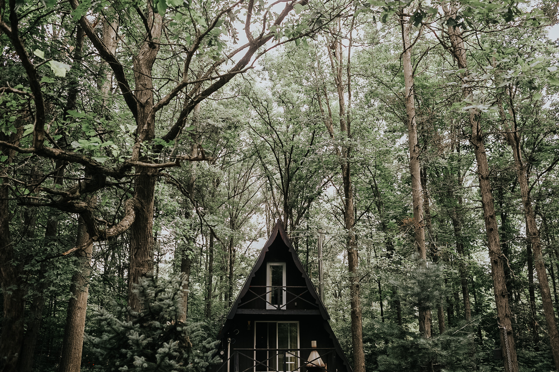 The Triangle: A-Frame Cabin for your city retreat - Cabins for Rent in ...