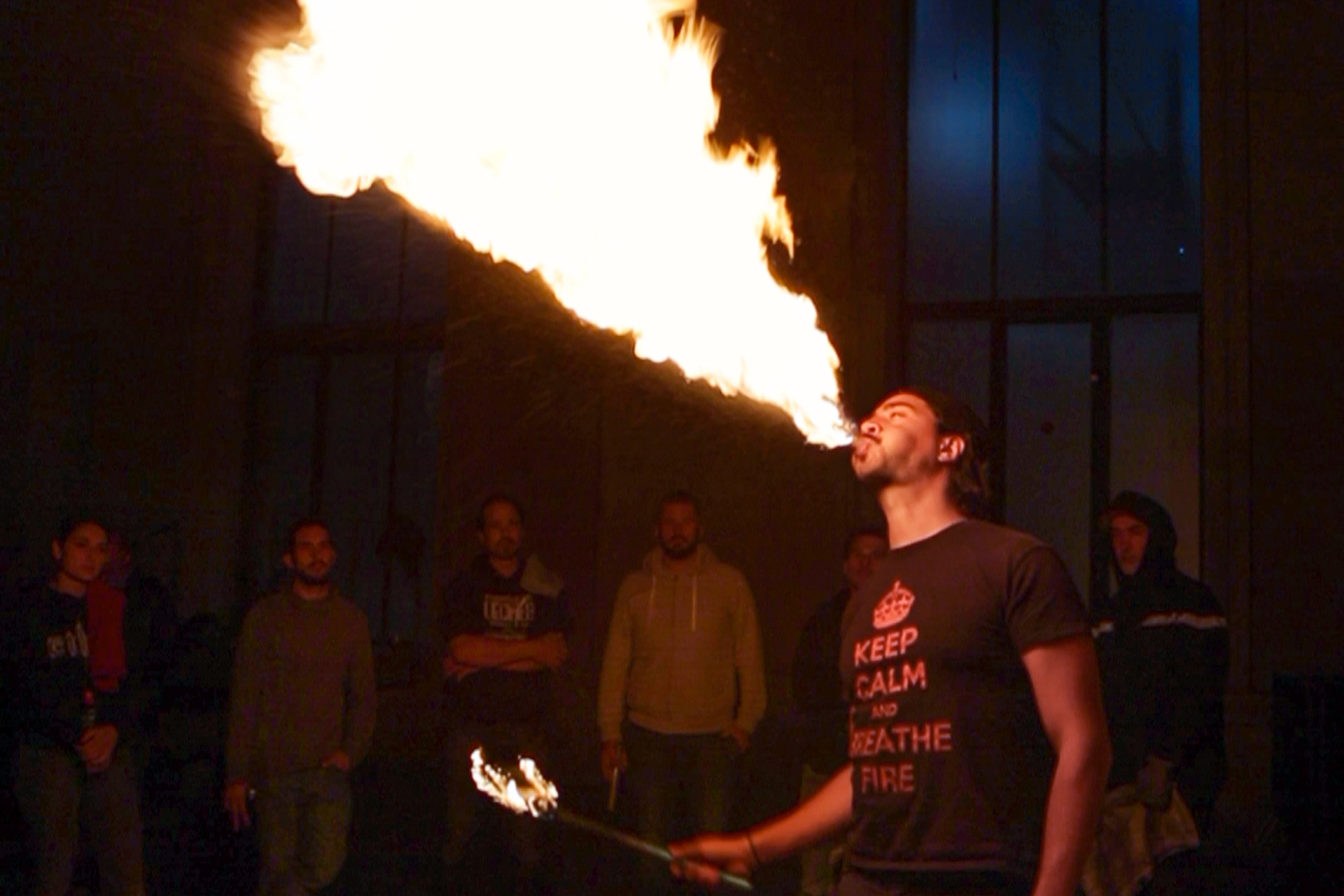 Learning how to breath fire - Airbnb