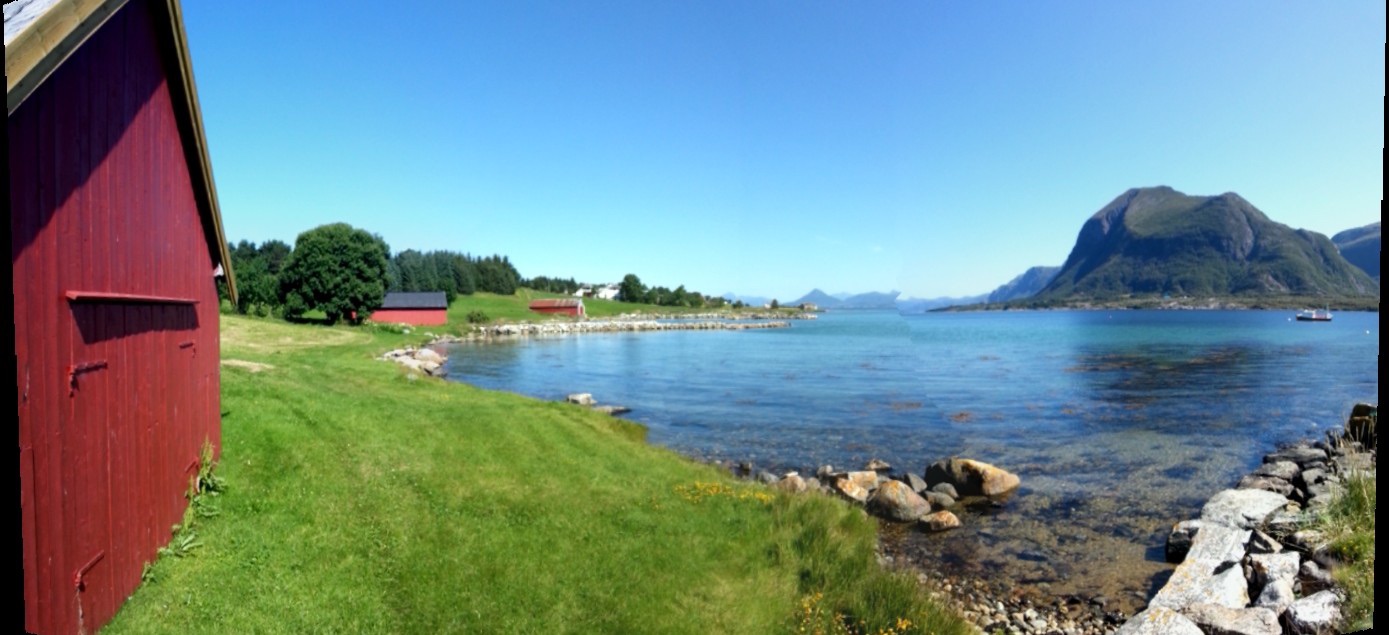 Idyllisk sted med utsikt - Hus til leie i Midsund, Norge