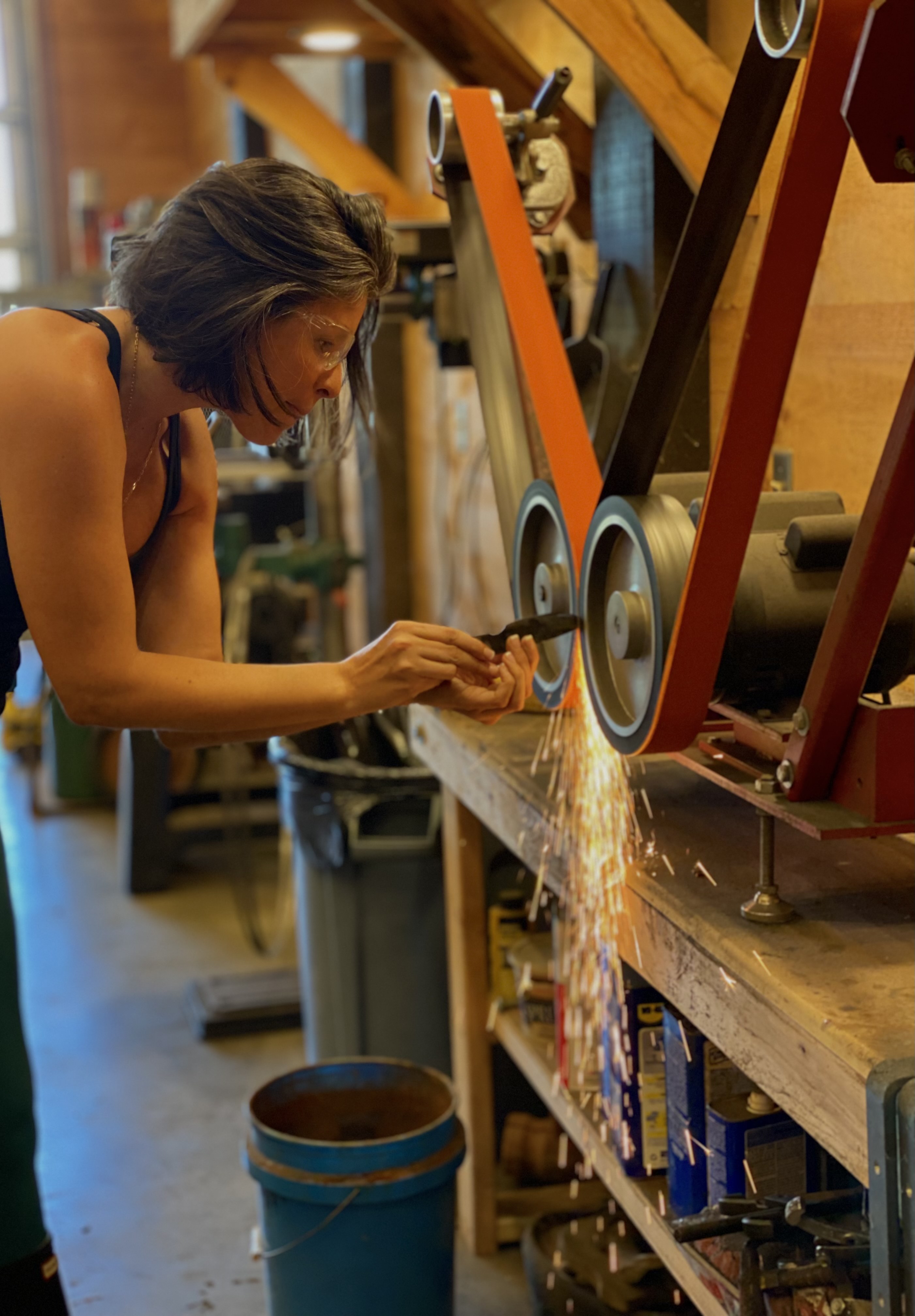 Forging with Forged in Fire finalist - Airbnb