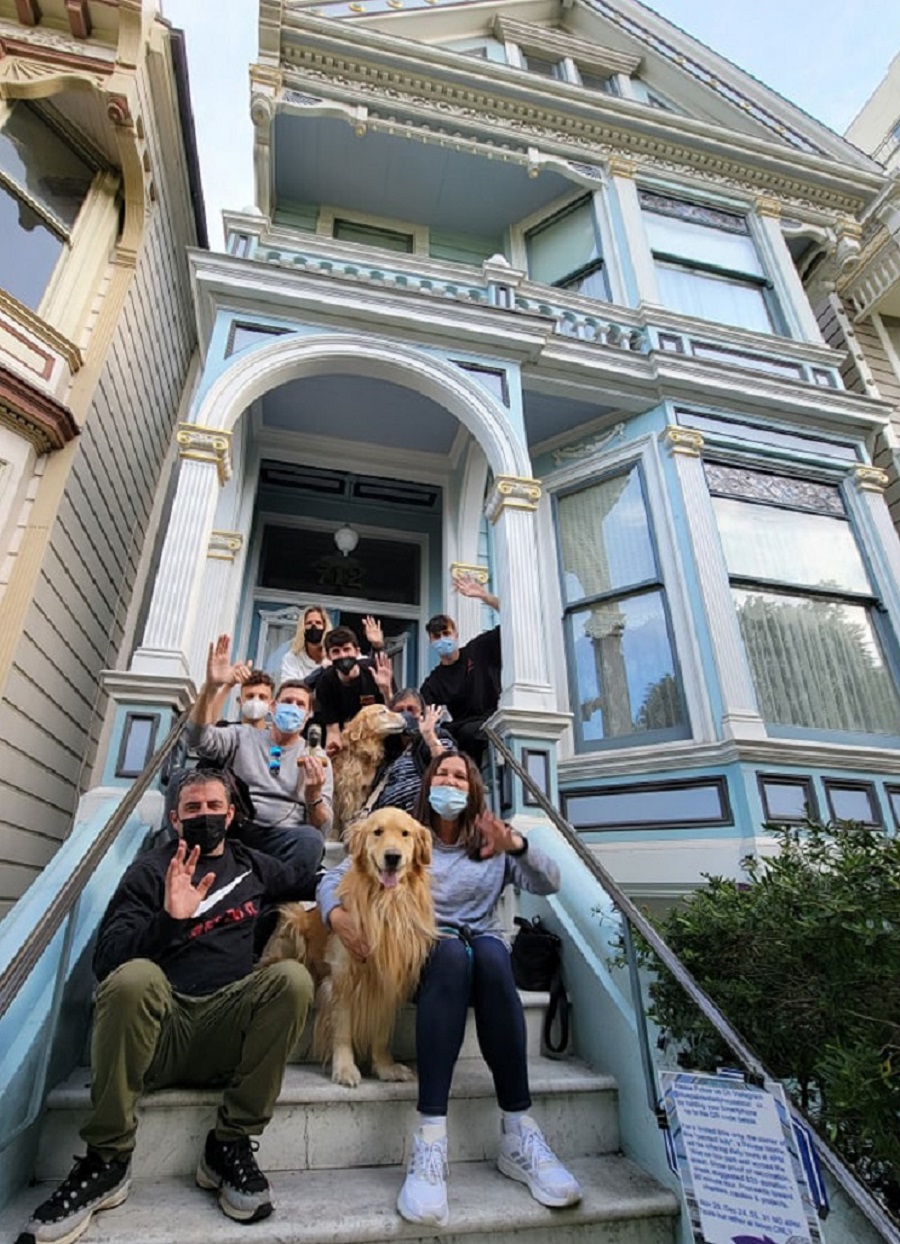 Guided Tour of an Iconic Painted Lady Home on Postcard Row - Airbnb