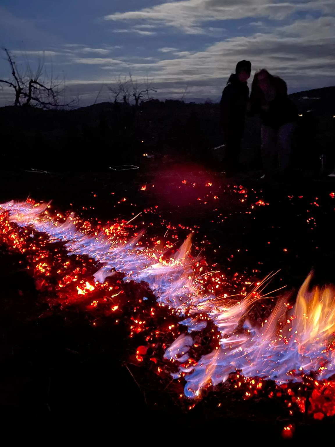 Walking on hot coals - Airbnb