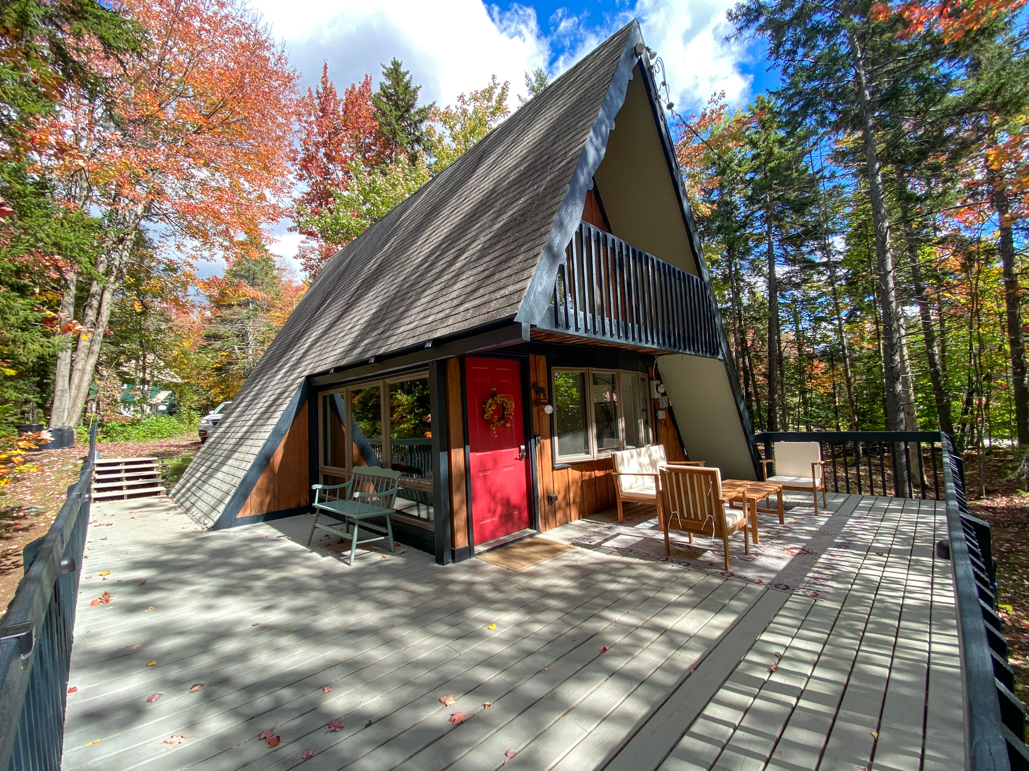 The Mountain A-Frame at Mount Snow - Chalets for Rent in Dover, Vermont ...